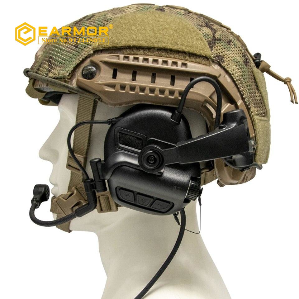 OPSMEN EARMOR M32X-Mark3 MilPro Military Standard RAC Headset - Black ...